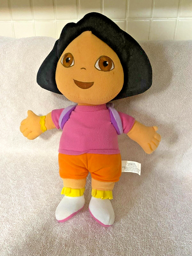 Dora the Explorer soft plush doll with back pack | eBay