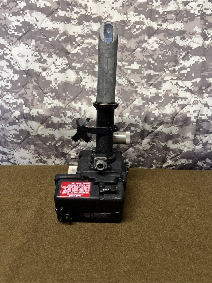 Antique Military Issue Kollsman Aircraft Periscopic Periscope Sextant ...