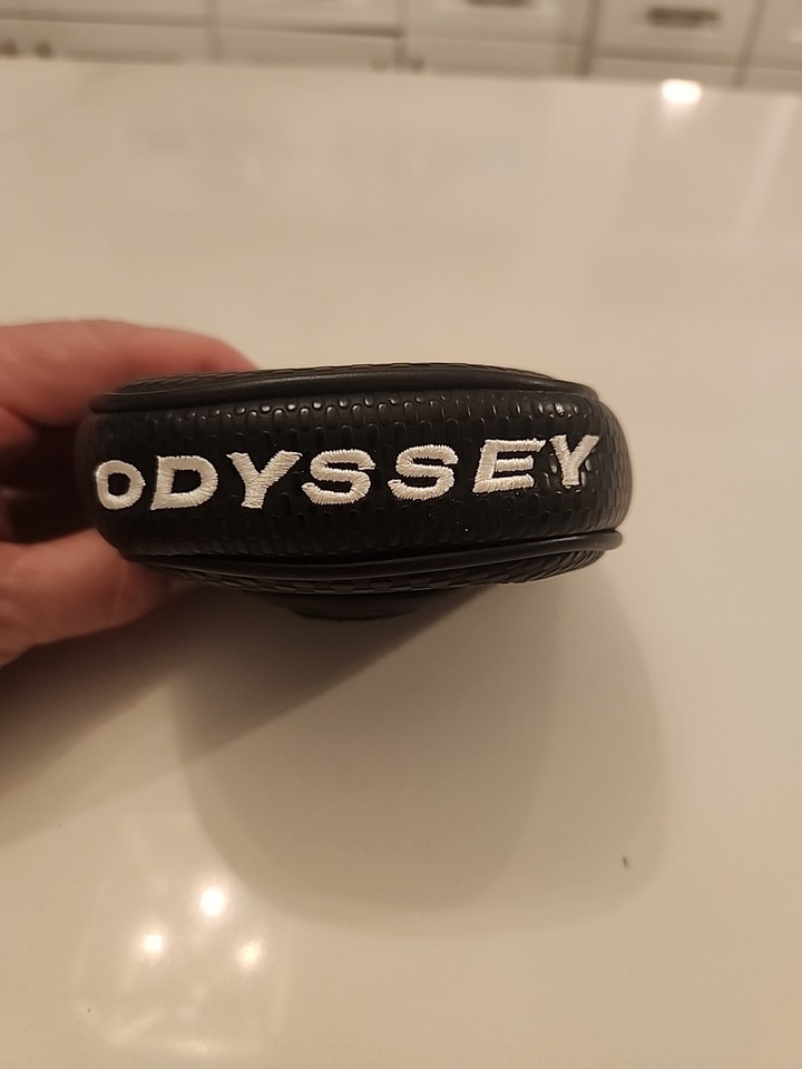 Odyssey Works 2-ball Fang Mallet putter head cover men golf fast ...