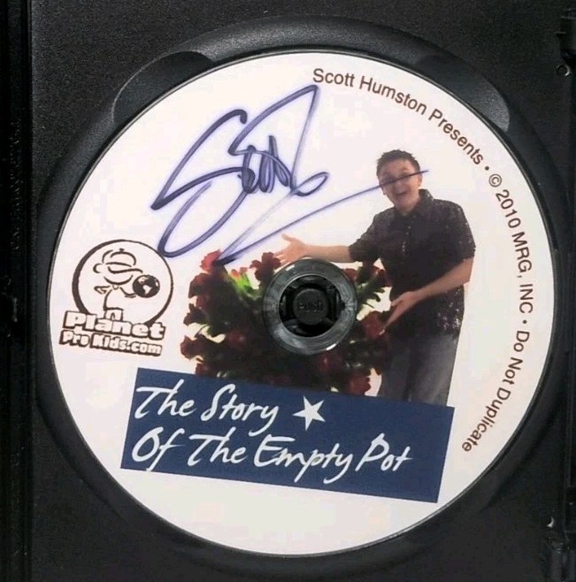 Scott Humston The Pro Kids Show Story Of The Empty Pot Signed DVD B367 ...