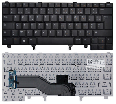 FRENCH Keyboard DELL LATITUDE E5320 E5420 E5430 .E6220 E6320 E6620 ...