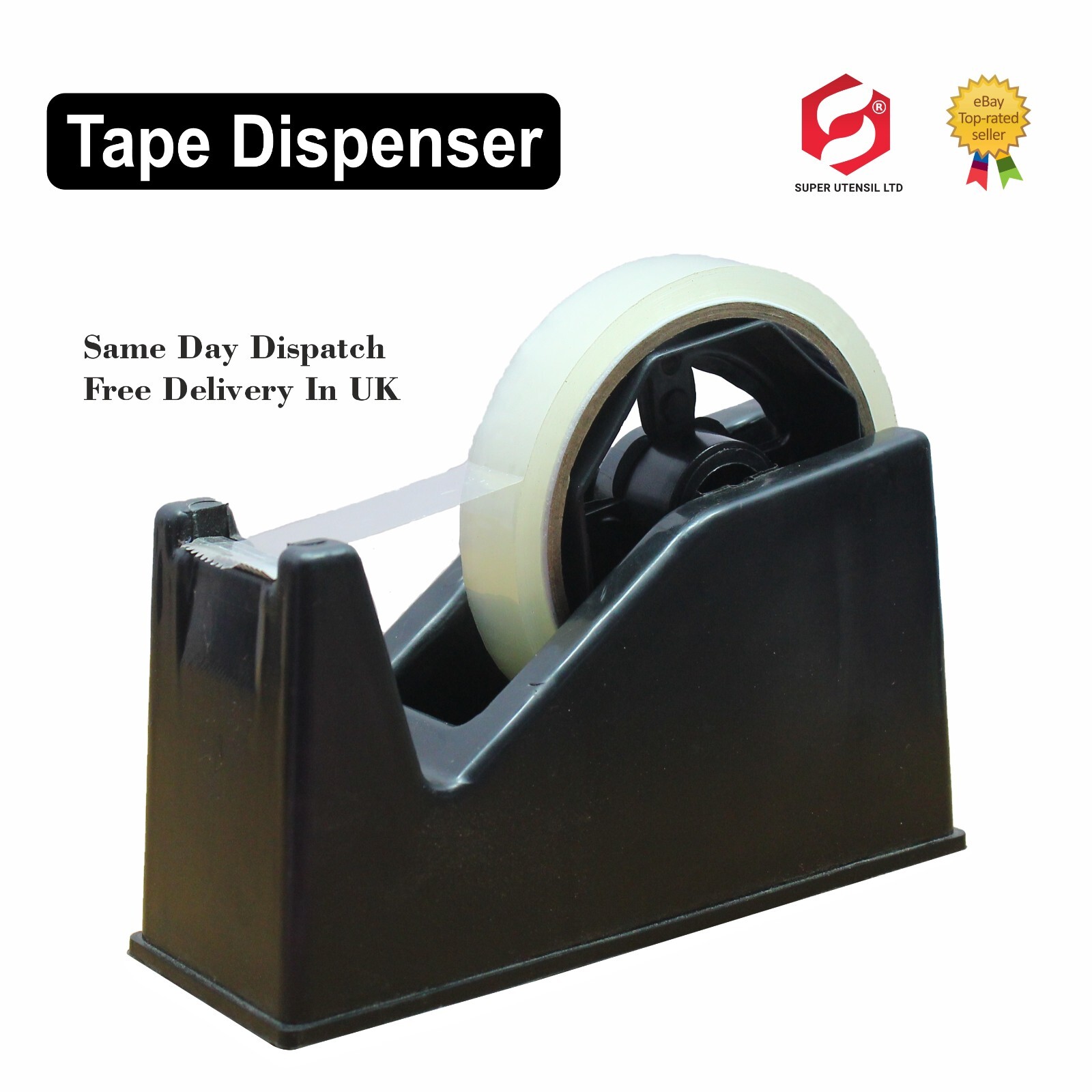 DESKTOP OFFICE HEAVY DUTY WEIGHT SELLOTAPE CELLOTAPE TAPE DISPENSER ...