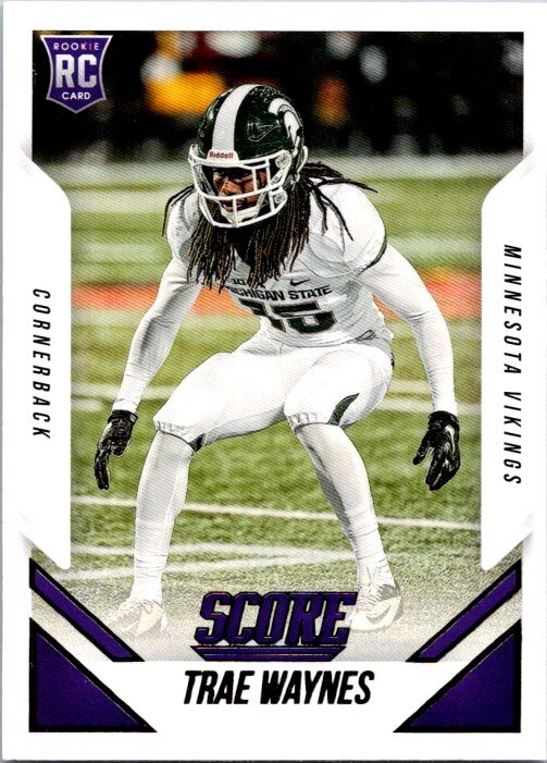 2015 Score Trae Waynes Rookie Minnesota Vikings #331 Michigan State ...