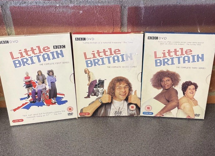 Little Britain Complete Series 1-3 BBC DVD Collection 5014503210120 ...