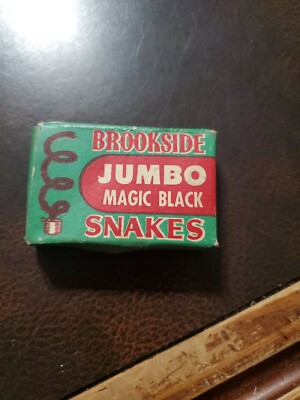 VINTAGE Magic Trick: BROOKSIDE Jumbo Magic Snakes Box | eBay