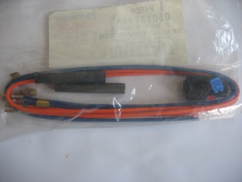 NOS GENUINE Mopar 2-Way FEMALE SEALED Connector Wiring Pigtail ...