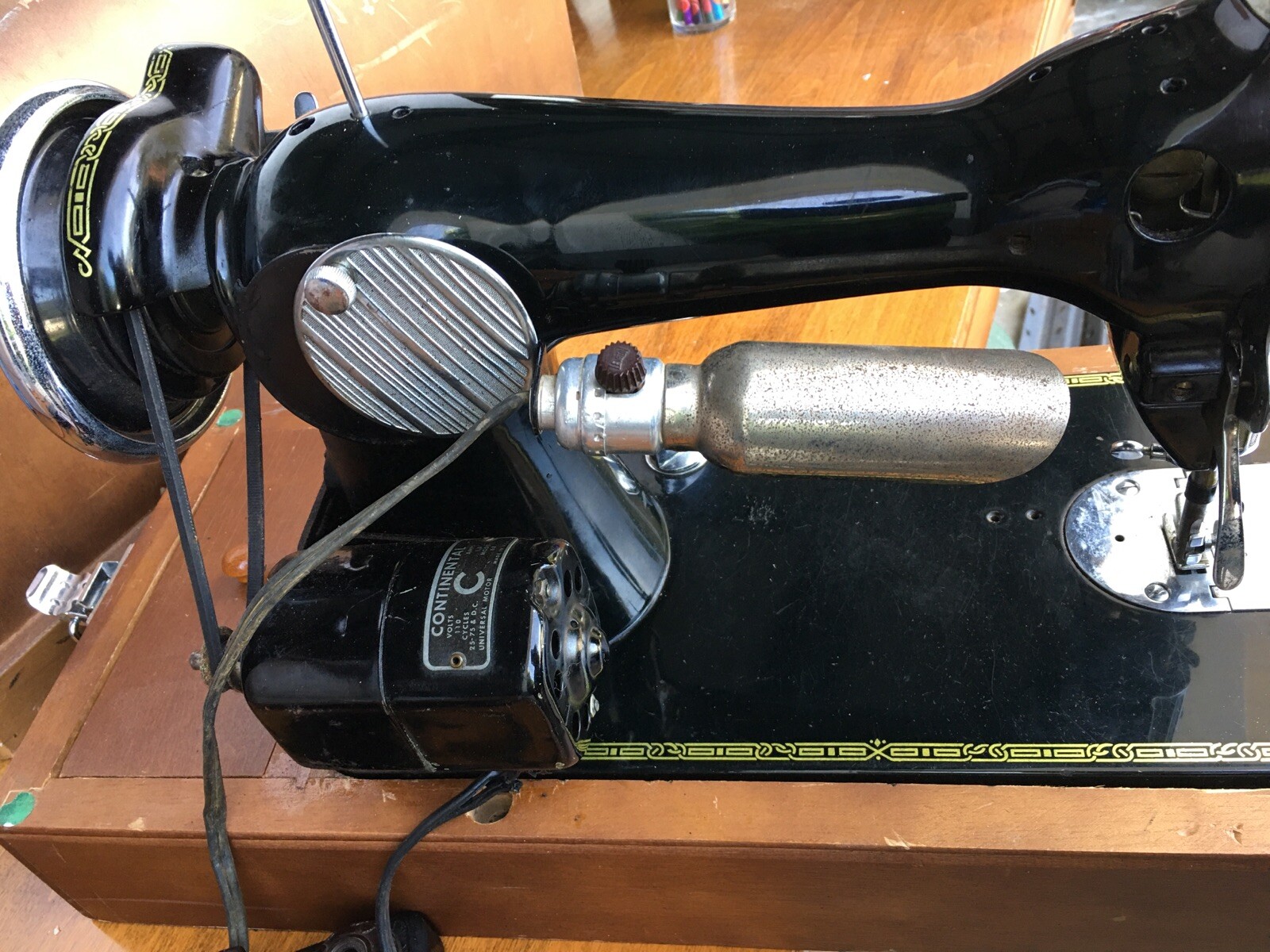 1950s SINGER De Luxe Portable Sewing Machine Japan | eBay