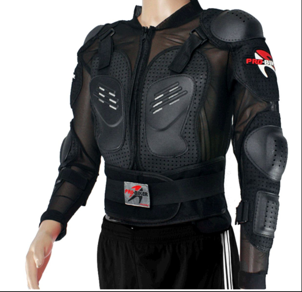 Motocross Enduro Body Armour Protection Spine Protector (Size small ...