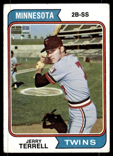 1974 Topps Jerry Terrell #481 Minnesota Twins Baseball Card | eBay