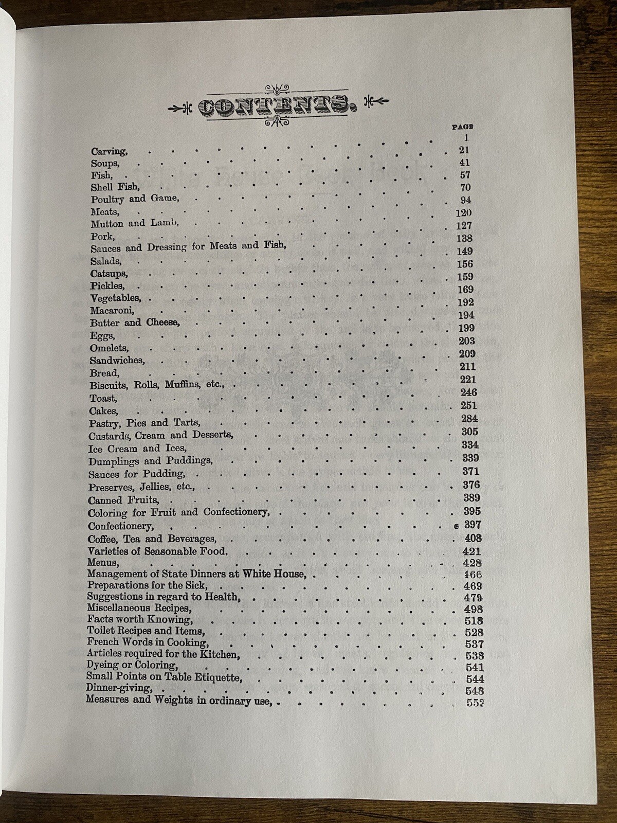 Vintage 2003 The Original White House Cookbook Recipes Cook Book ...