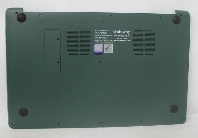 Gateway Case Bottom Cover Green GWTN156-1GR "GRADE A" GWTN156-1GR-BASE ...
