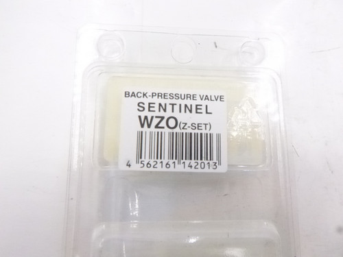 Single Koike Sentinel Back-Pressure Valve Safety-Z Coupling WZO 323 ...