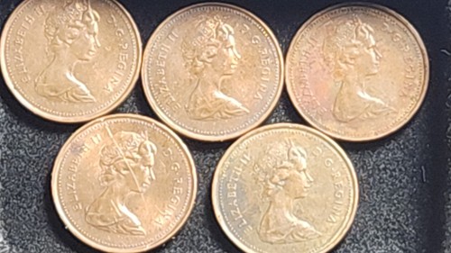 EXTREMELY RARE COIN 1979 DDO FOLDED EDGE UNCLEANED CANADIAN PENNY ...