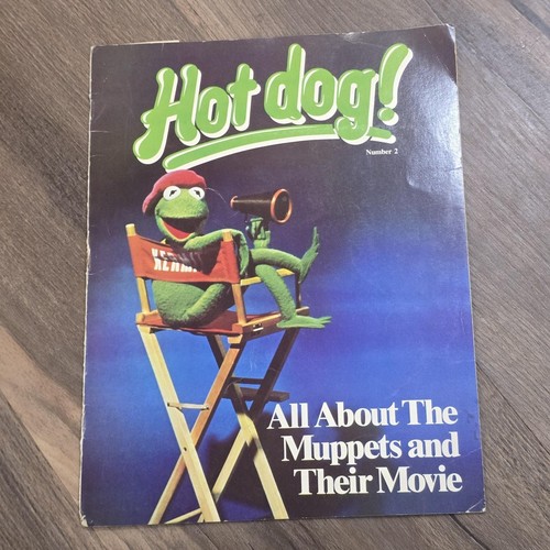 Muppets Hollywood Kermit The Frog Hot Dog! Magazine Kids Activity Book ...