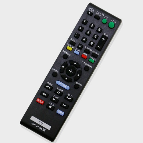 Remote Control Fit For Sony Blu-ray DVD BDP-S490 BDP-S495 BDP-S550 BDP ...