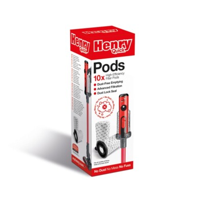 Henry Quick Filter Pods - Henry Quick Pods - Fits Hetty, Pet and ...