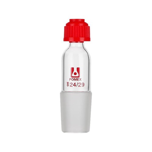 Chemistry Lab Glassware 14#-40# Thermometer Inlet Adapter, Screw Cap au ...
