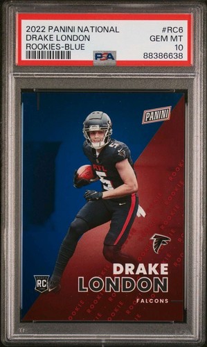 2022 Panini National Convention - Rookies Drake London #RC6 Blue /50 ...