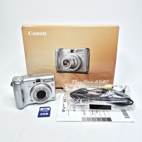 Canon PowerShot A540 6.0MP Digital Camera 4X Optical Zoom - TESTED | eBay