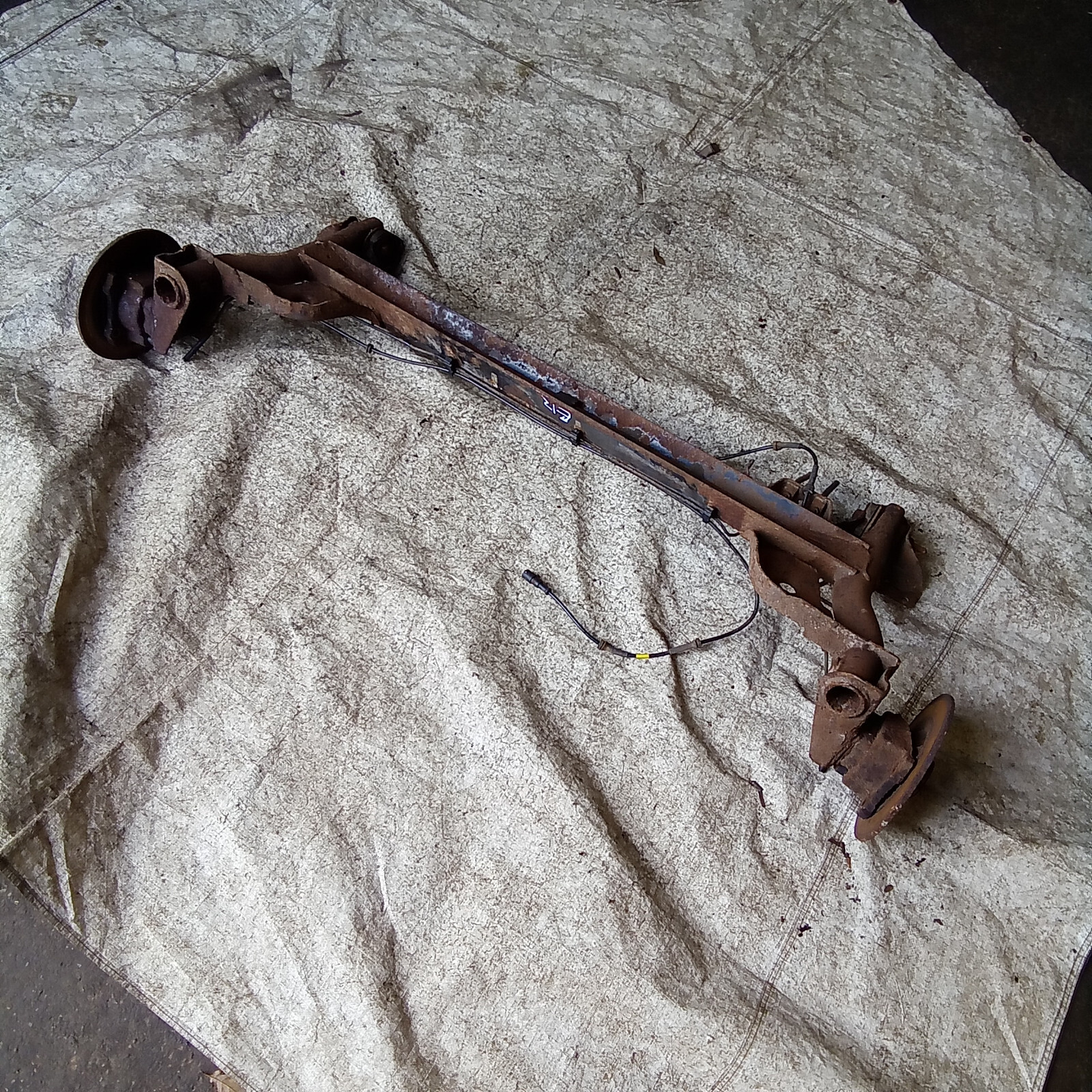 Renault Clio Mk2 2001-2006 172 Rear Axle Beam inc Anti Roll Sway Bar ...