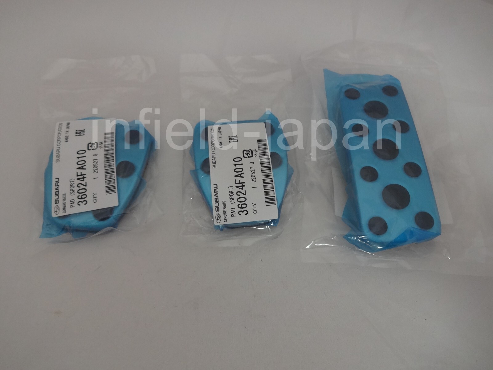 Genuine Subaru Clutch Brake Gas Aluminum Pedal Kit 36024FA001 ...
