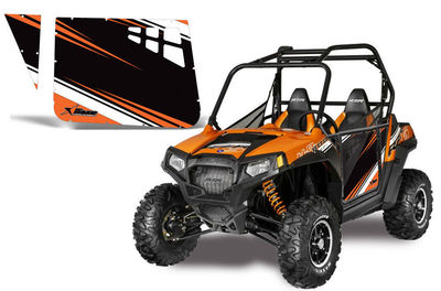 AMR Racing UTV Door Graphics Wrap for Polaris RZR 800/900 Mod Quad ...