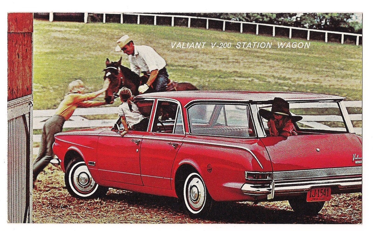 1967 Plymouth Valiant Wagon Junkyard Gem: 1964 Plymouth Valiant V 200