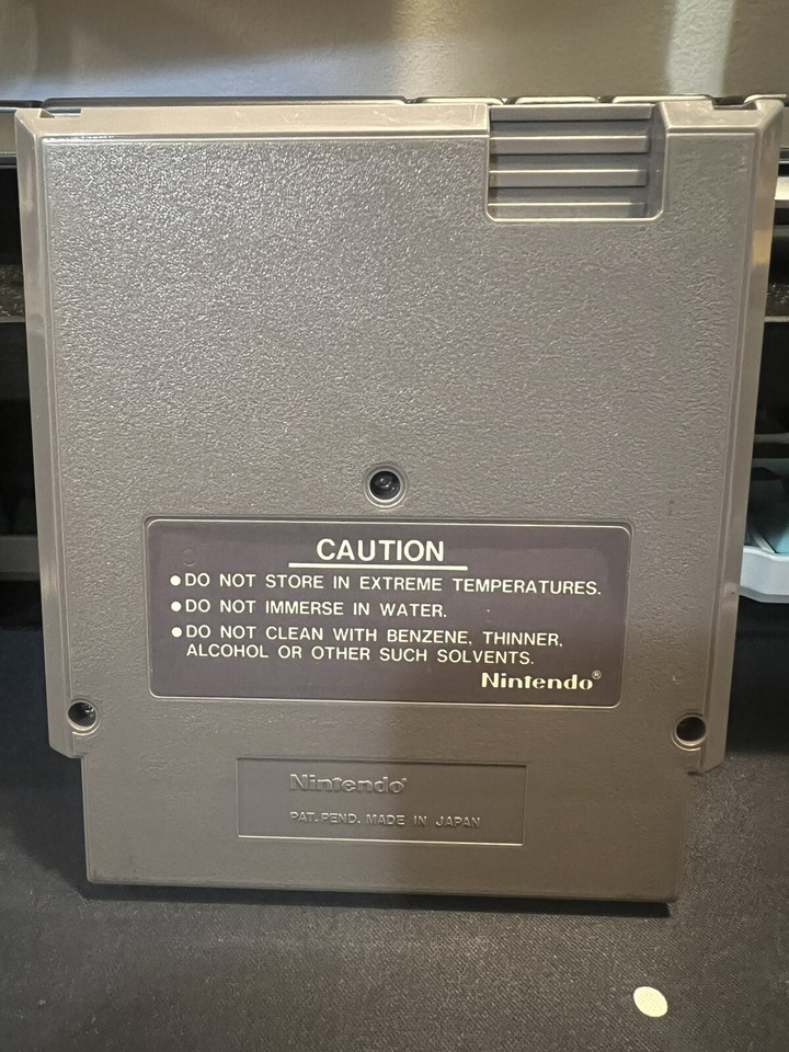 1st Print - Mike Tyson's Punch-Out White Bullets (NES) Nintendo ...