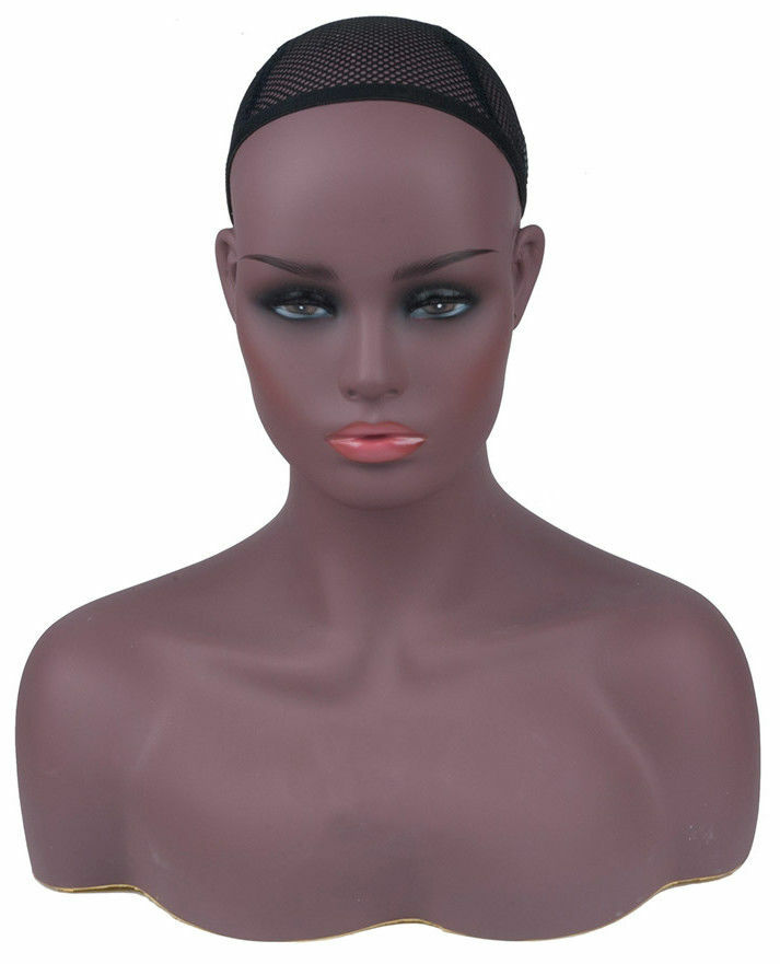 Amazing Mannequin Head Display Head Dummy Shop Window Male Female Black ...