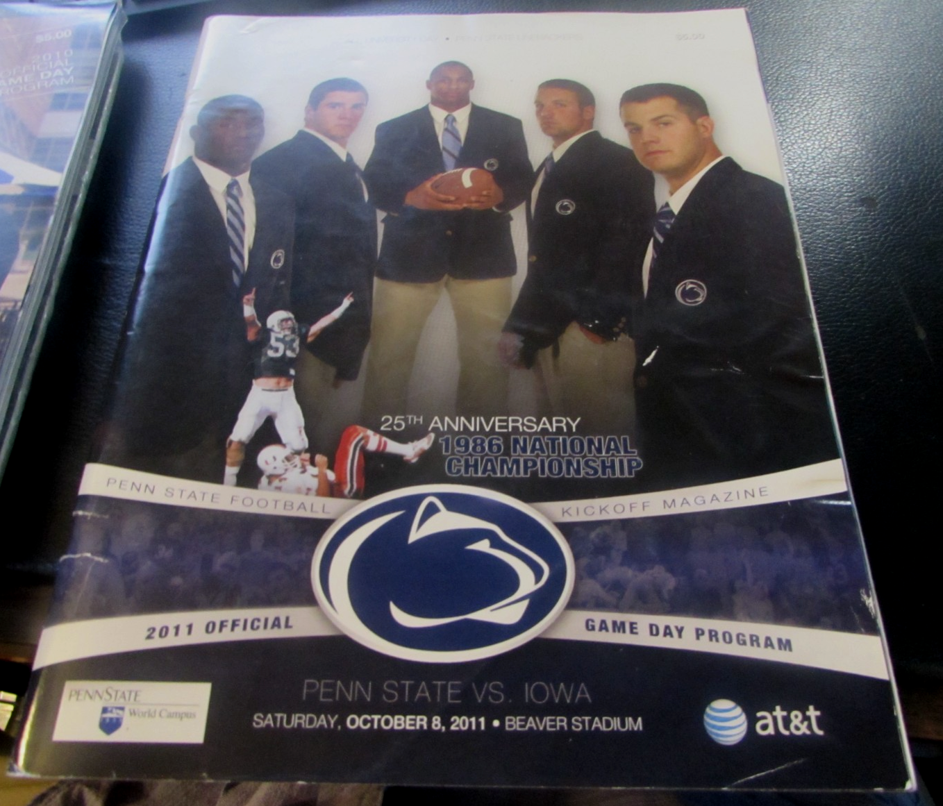 OCT 8TH 2011 - PENN STATE VS IOWA - OFFICIAL GAME DAY PROGRAM ...