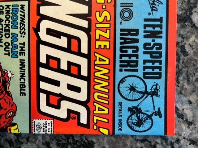 * Avengers Annual #10 1st Appearance of Rogue X-Men Marvel 1981 Key (KC ...