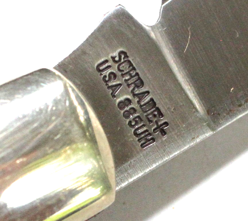 SCHRADE+ USA 885UH Uncle Henry Stockman knife with staglon handles New ...