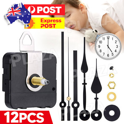 DIY Long Axis Large Torque Wall Clock Movement Mechanism Metal Clock ...