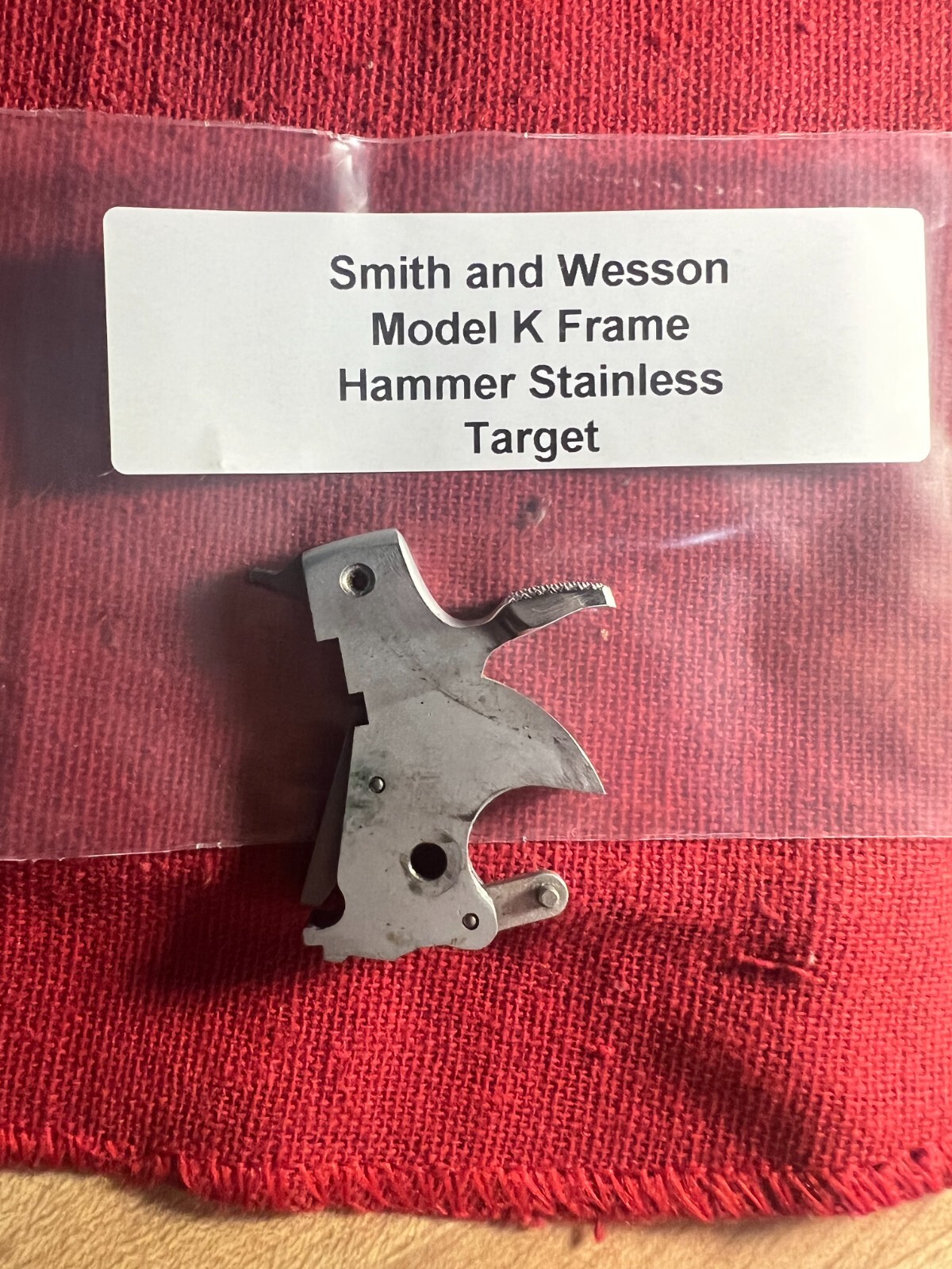 Smith and Wesson Model K Frame Hammer Target Style Stainless | eBay