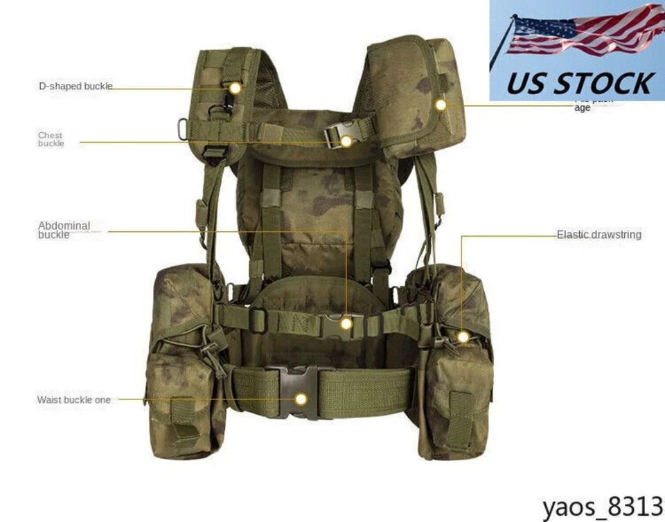 Russian SMERSH M1 Tactical Chest Rig Molle ATFG New Color Type 7.62 | eBay