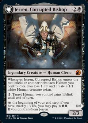 Jerren, Corrupted Bishop // Ormendahl, the Corrupted [Innistrad ...
