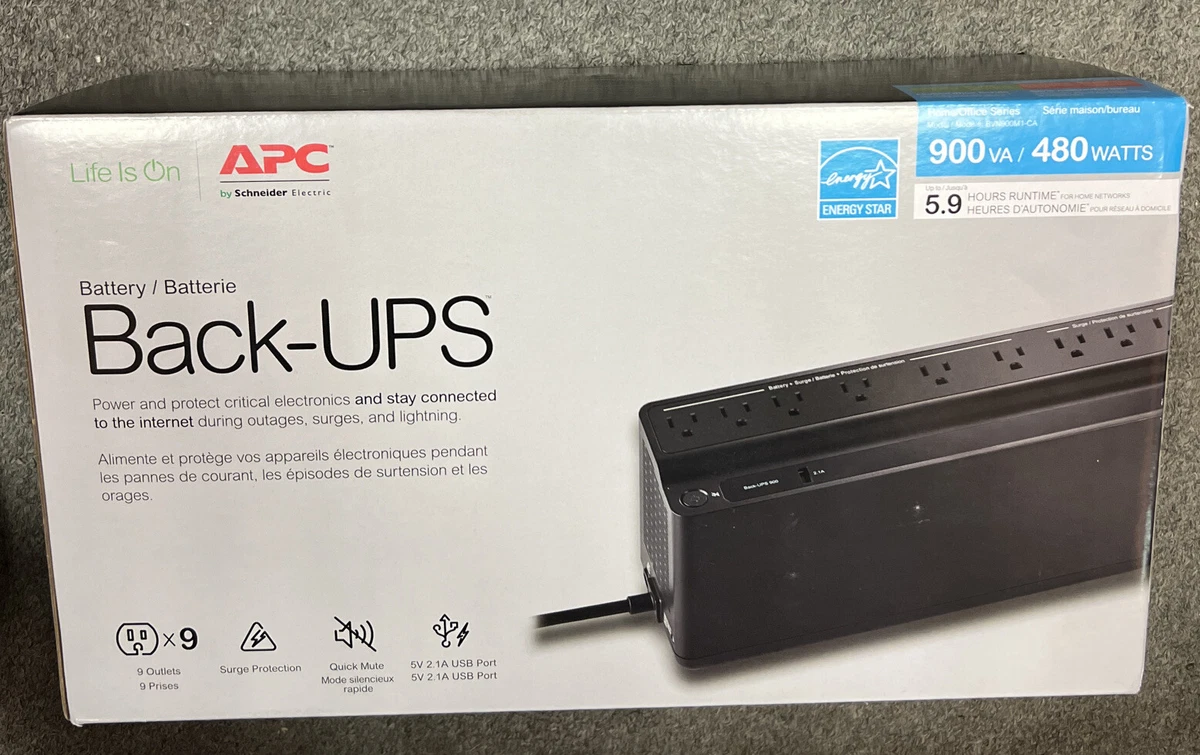 APC Battery Back-up Surge Protection Model BN450M-450VA/, 43% OFF