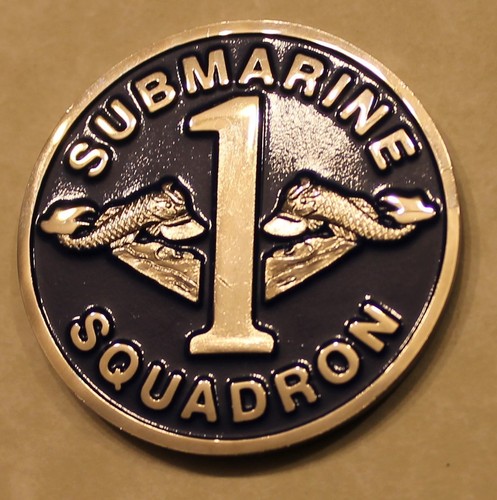 Submarine Squadron 1 Navy Challenge Coin | eBay
