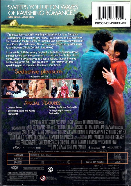 Bright Star (DVD, 2010) for sale online | eBay