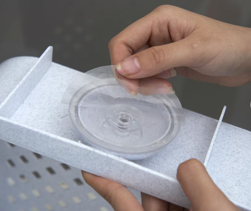 Quick Fix Corner Snap Shelf Grip Up To 4kg Easy Wall Rhino Shelf