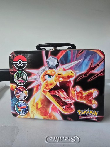 Pokémon Charizard Collector's Treasure Chest/Lunch Box. Open - No Packs ...