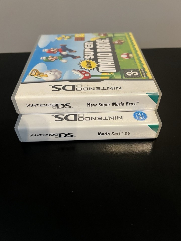 Nintendo DS bundle Mario bros & Mario Kart games | eBay UK