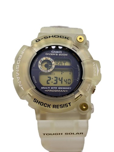 Casio Solar Watch G-Shock/Digital/White | eBay