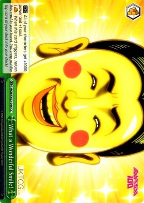 What a Wonderful Smile! - MOB/SX02-046 - CC Near Mint WEISS Mob Psycho ...