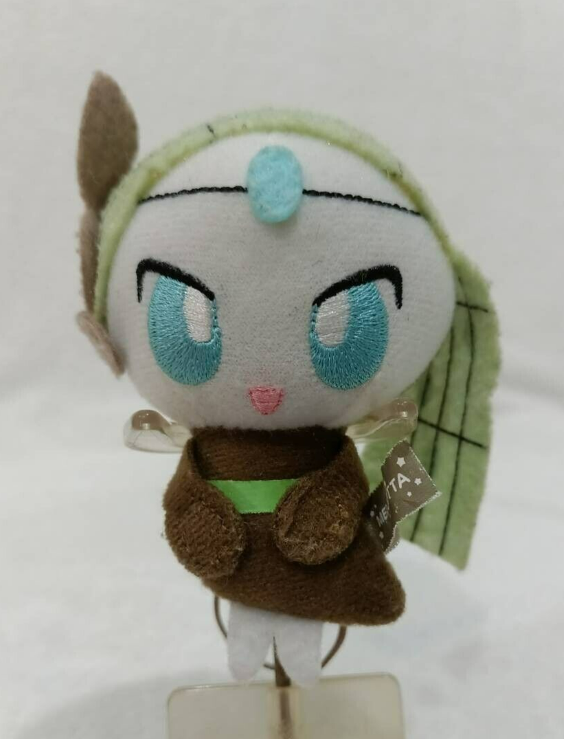 Meloetta Aria Forme Pokemon Nintendo 2012 Plush 3" Toy Doll Japan BD199 ...