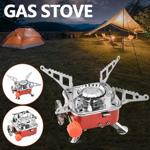 Portable Gas Stove Camping Burner Outdoor Picnic Cooking Hiking Gear ...