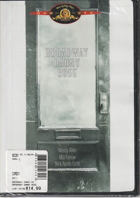 BROADWAY DANNY ROSE Mia Farrow Nick Apollo Forte 1984 DVD NEW a165 ...