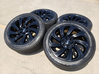 22" Lincoln Navigator OEM rims wheels Black Label tires 2024 2025 10497 ...