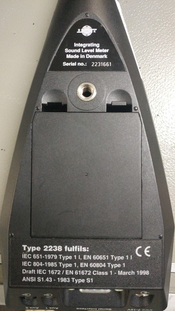 Bruel Kjaer 2238 Mediator Sound Lever Meter for sale online | eBay