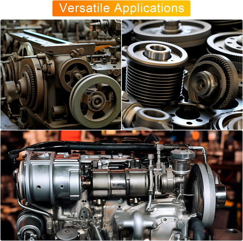 120Pcs Woodruff Key Assortment Kit, 10 Popular Sizes of Half Moon Keys ...